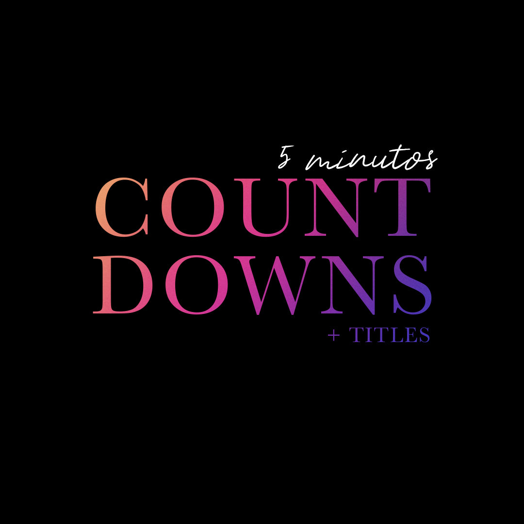COUNTDOWNS – Visualchurch