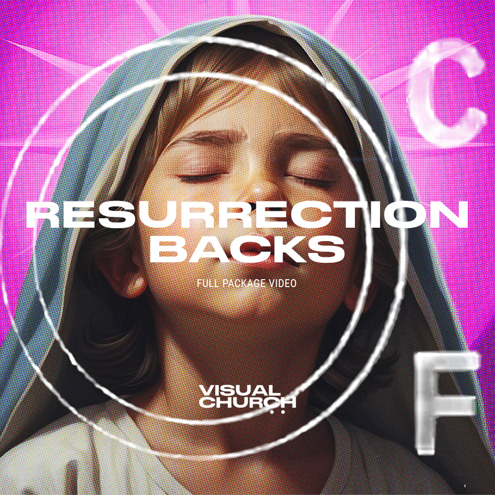 Resurrección Backs – Visualchurch